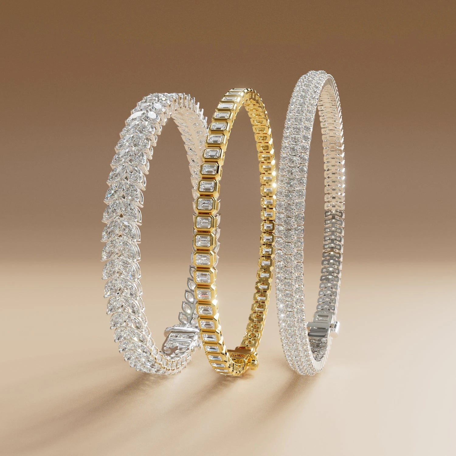 Stylish Lab Grown Diamond Bracelet with Life Warranty – Diamond Chemistry