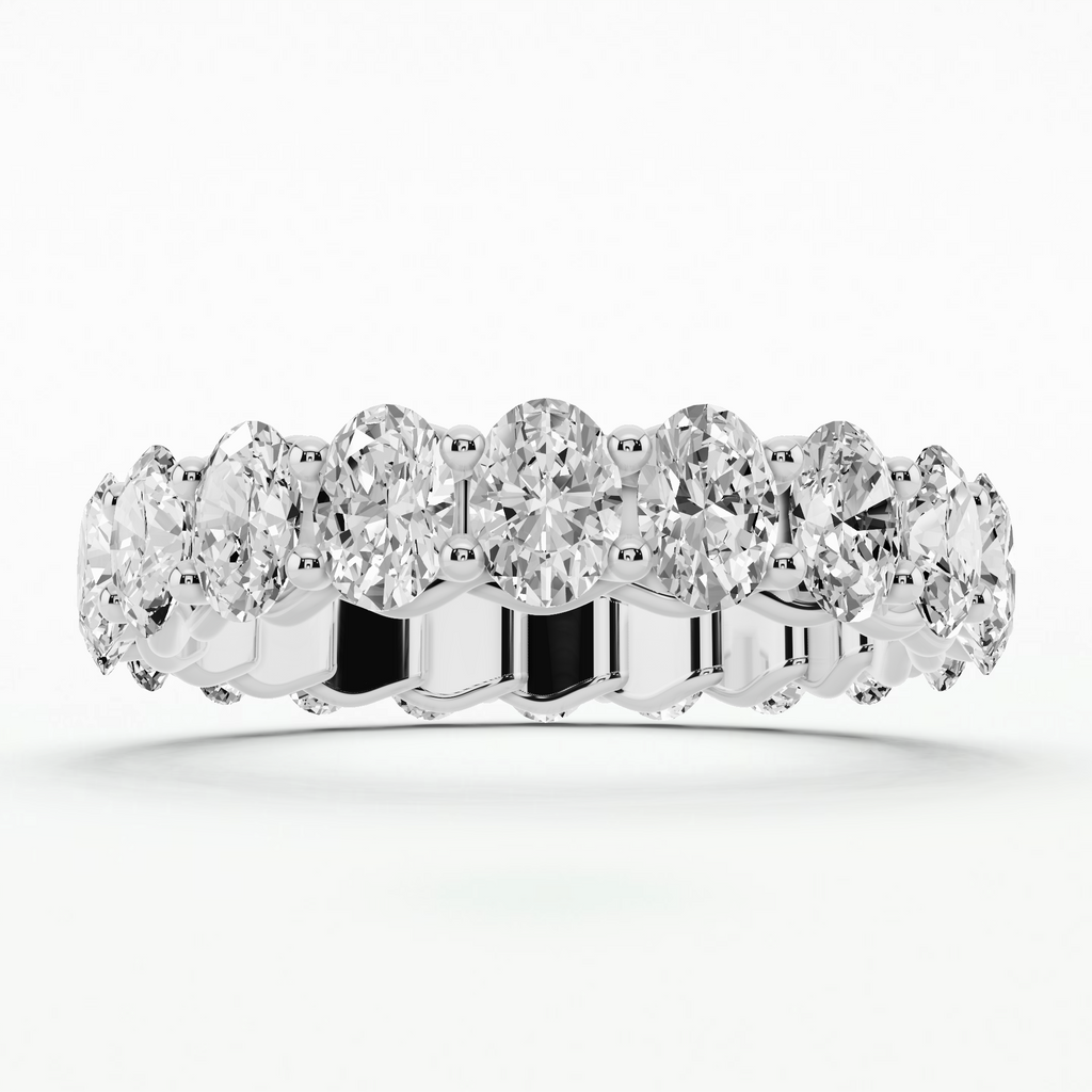 Buy Boundless Lab Grown Diamond Full Eternity Band-Oval at Best Price
