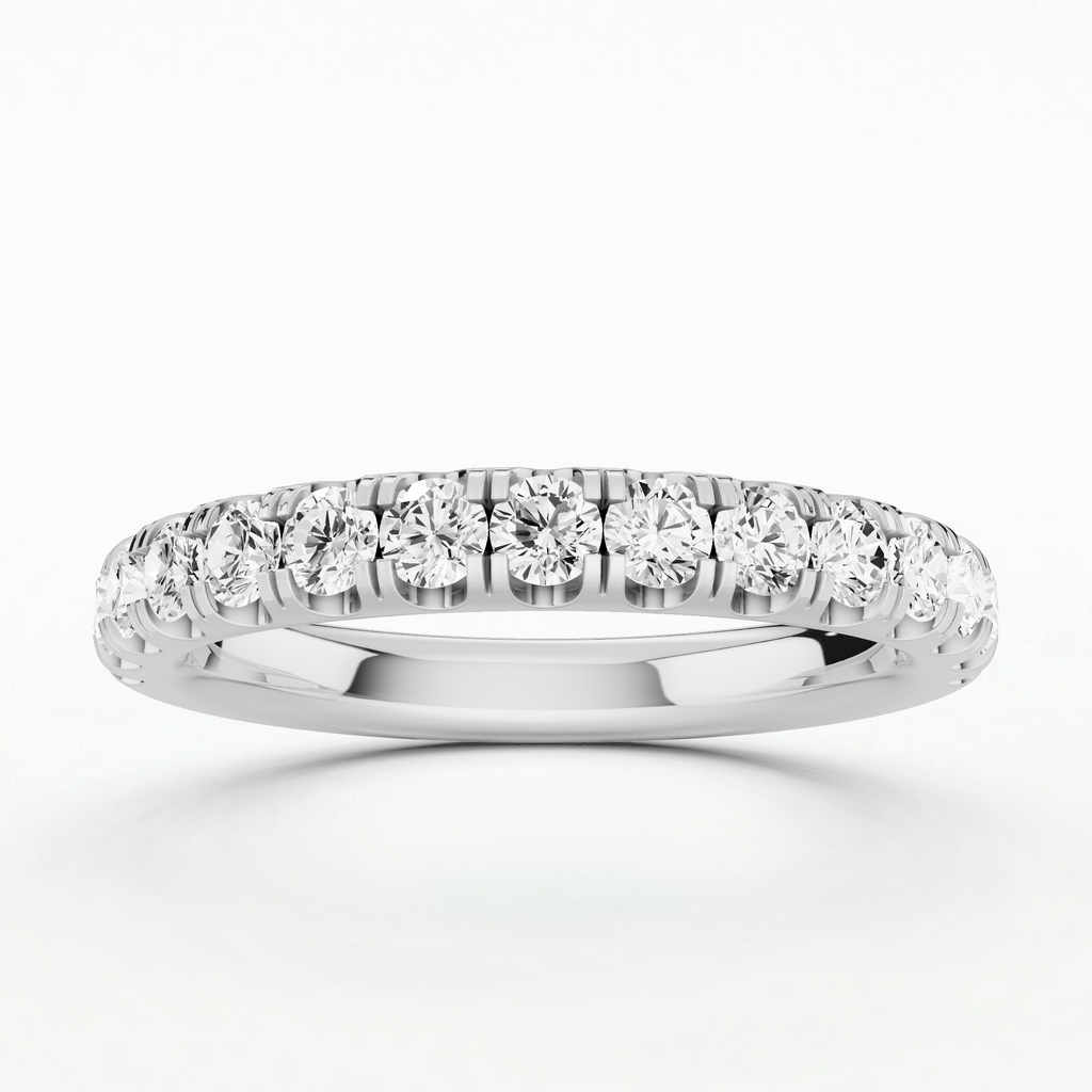 Buy Isabel Lab Grown Diamond Half Eternity Band-Round at Best Price