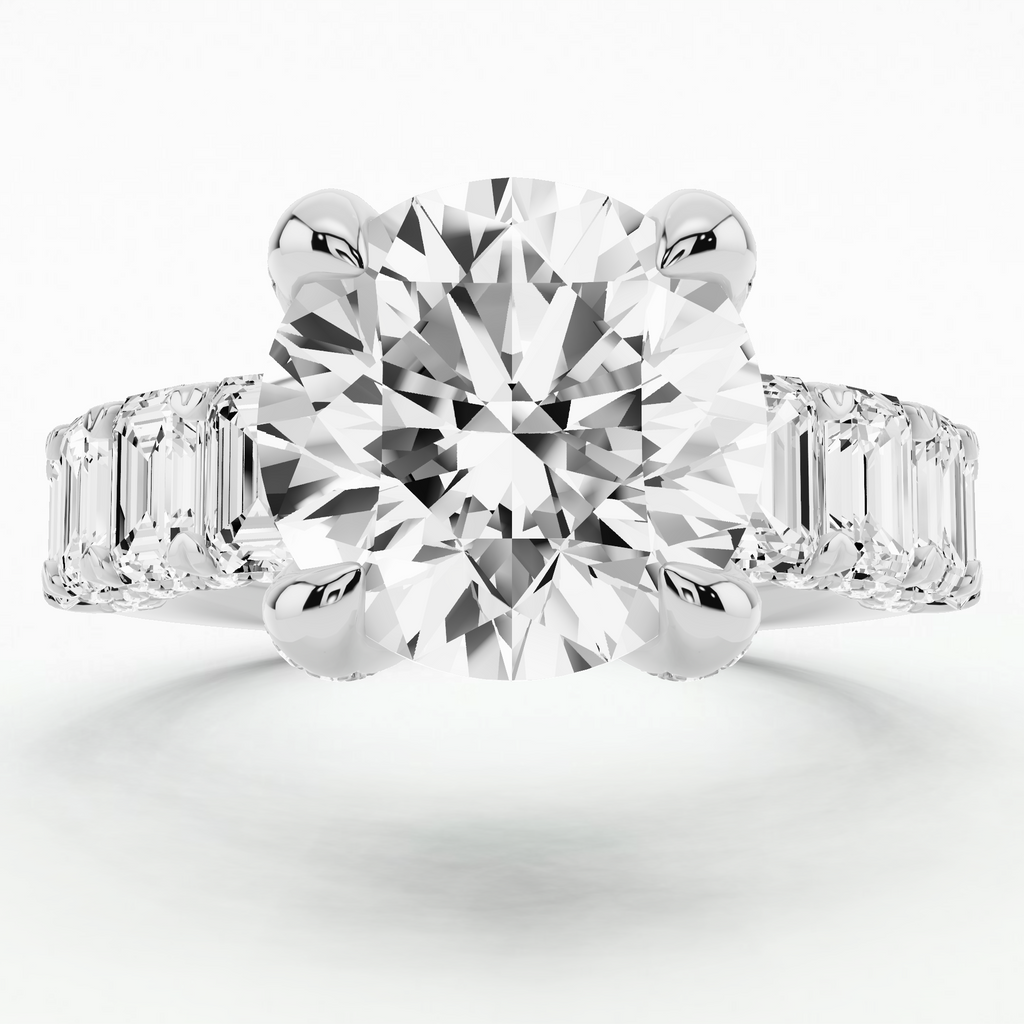 Buy SuperBuy Lumiere Lab Grown Diamond Solitaire Ring-Round at Best Price