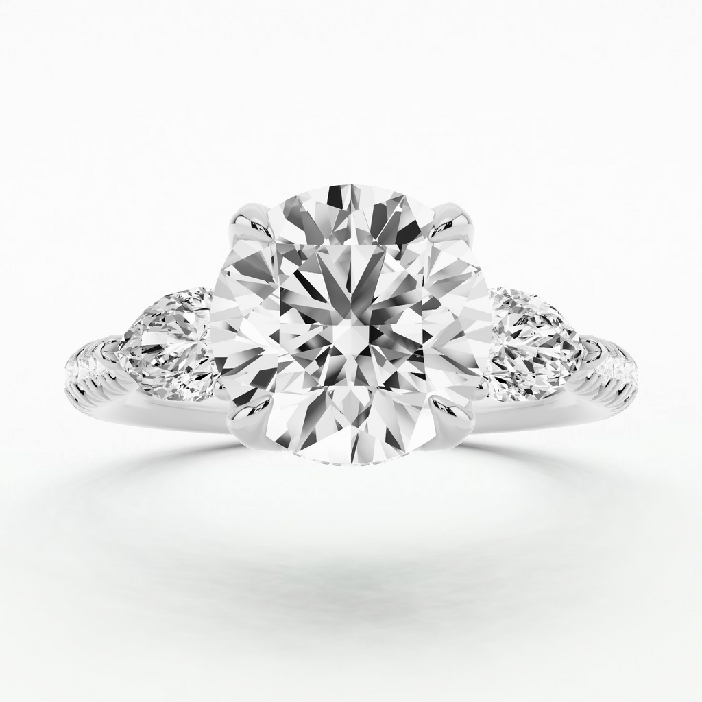 Buy Rebecca Solitaire Diamond Ring-Round at Best Price