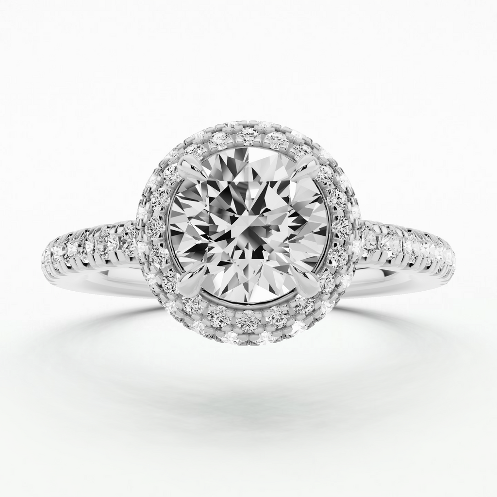 Buy Arabella Solitaire Ring-Round at Best Price