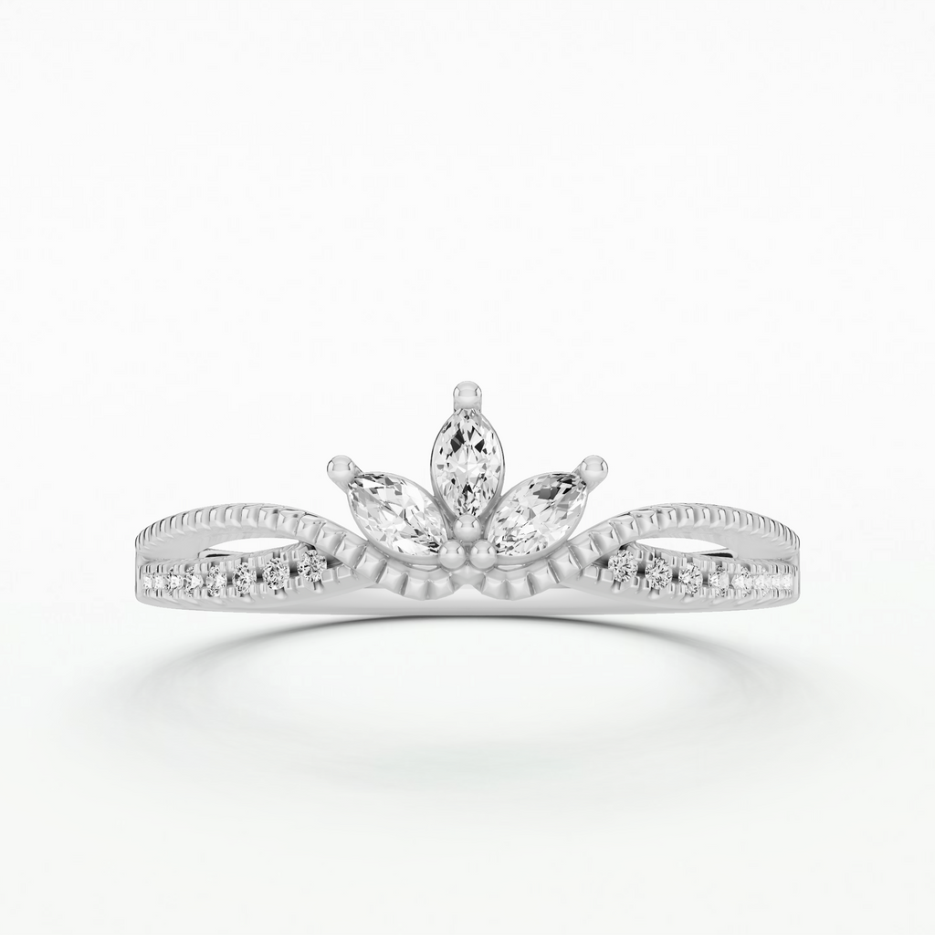 Buy Taj Lab Grown Diamond Stackable Ring-Multi Stone at Best Price