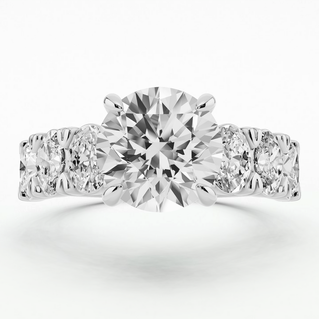 Buy Twilight Lab Grown Solitaire Diamond Ring-Round at Best Price