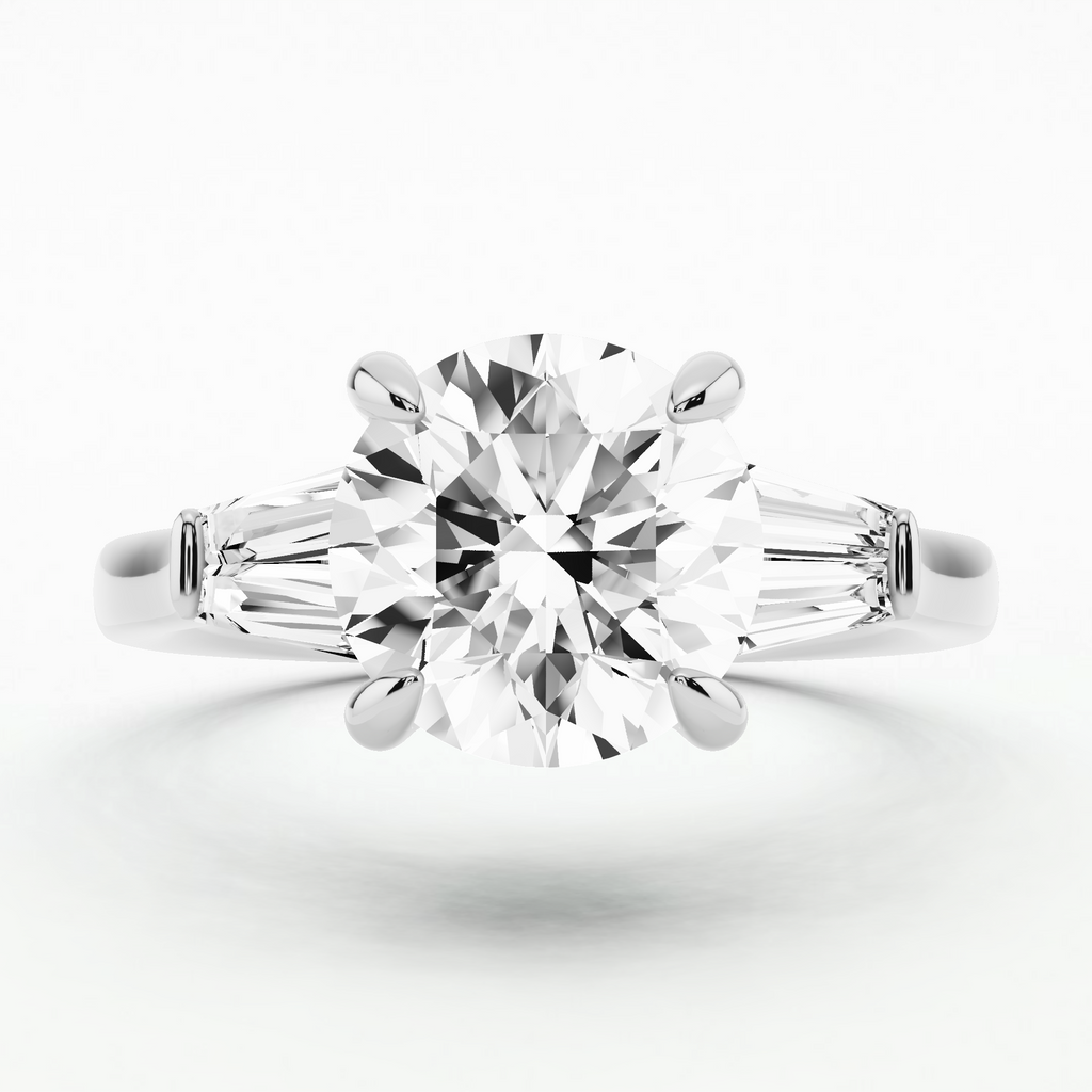 Buy Éclat Lab Grown Solitaire Diamond Ring-Round at Best Price