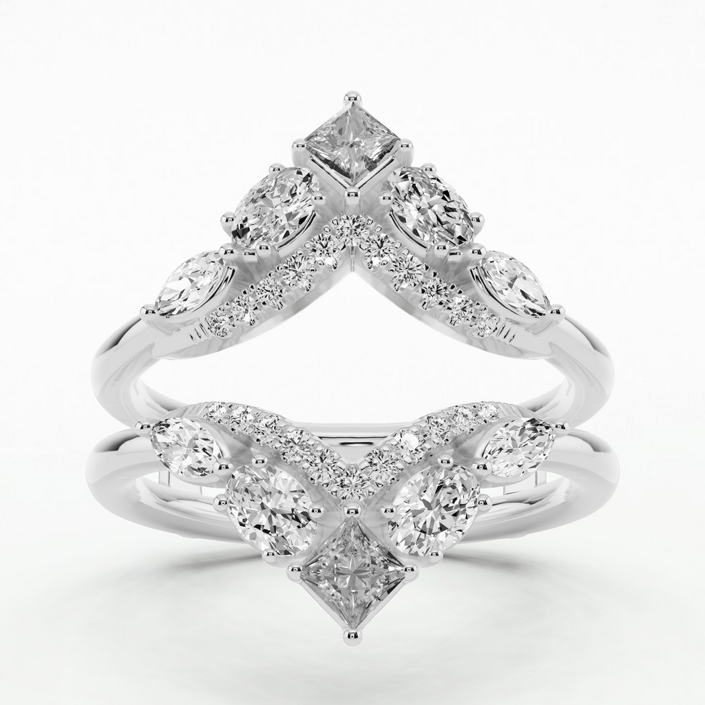 Buy Tiara Multi Lab Grown Diamond Wrap Band-Multi Stone at Best Price