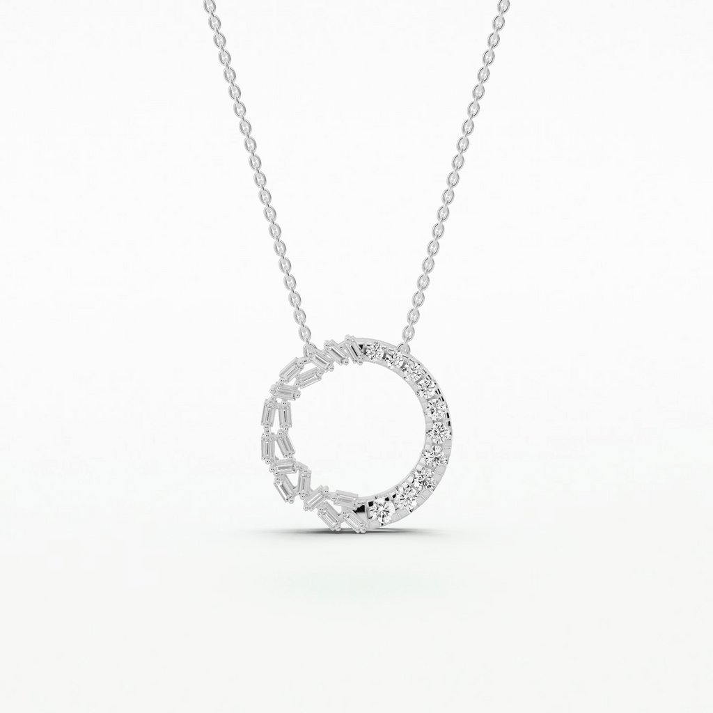 The Journey Lab Grown Diamond Pendant-Multi Stone – Diamond Chemistry