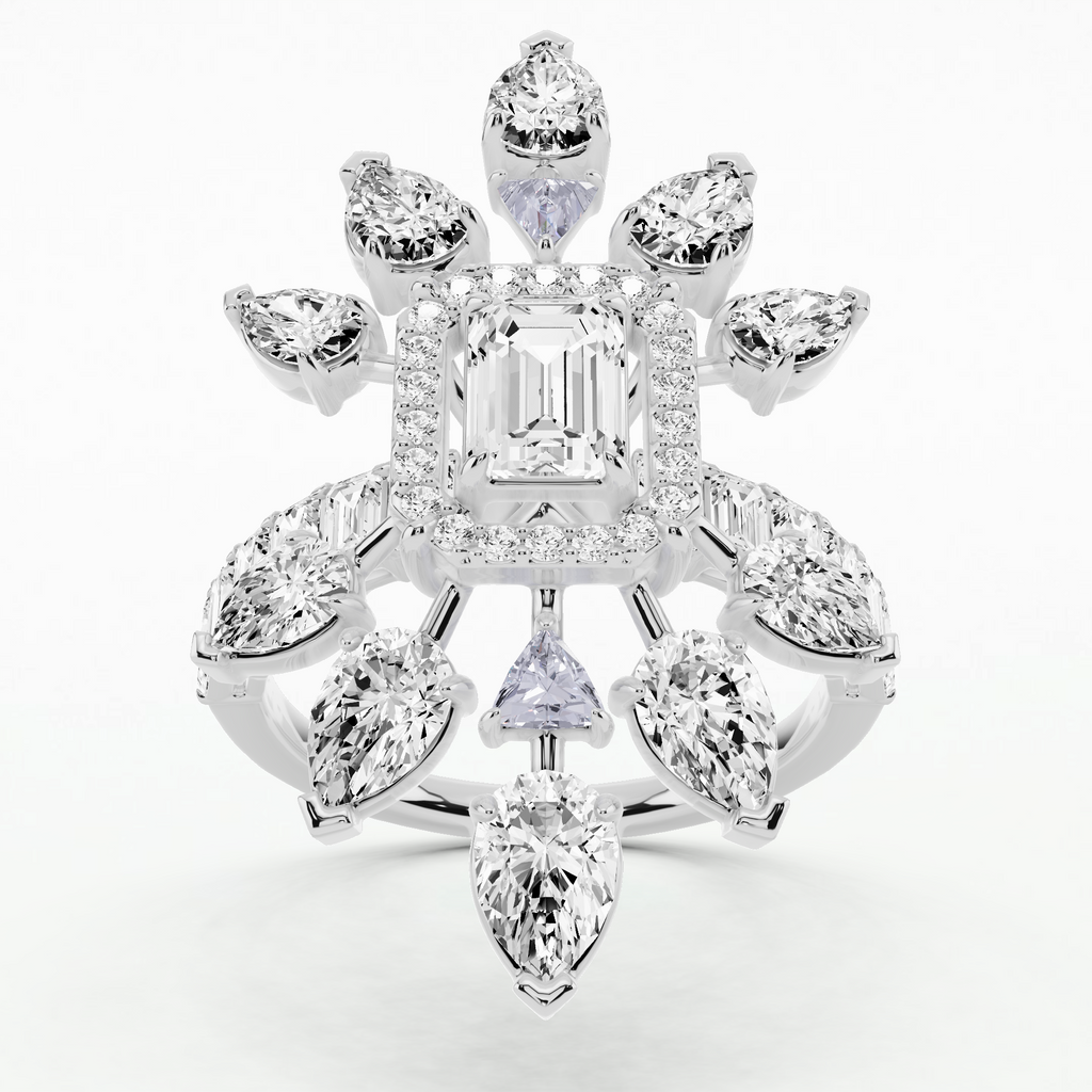 Buy Celestial Lab Grown Diamond Ring -Multi Stone at Best Price