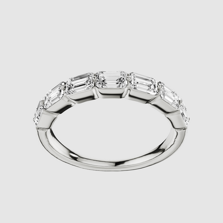 Find Your Perfect Floating Diamond Eternity Band | Diamond Chemistry