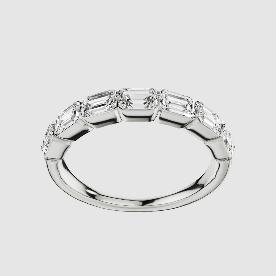 Find Your Perfect Floating Diamond Eternity Band | Diamond Chemistry